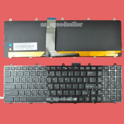 New For MSI GE60 GE70 GX60 GX70 WT60 WT70 GT60 GT70 Keyboard US Color ...