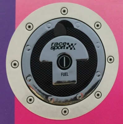 STICKER TRAPPE ESSENCE CHROME CARBONE Ø142mm T | eBay