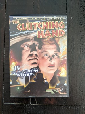 The Clutching Hand DVD Out of Print RARE 15 Chapters Classic Movie ...