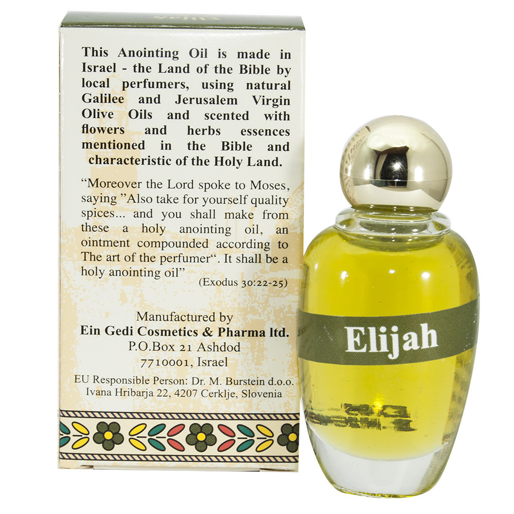 Aromatic Anointing Oil Elijah the prophet Biblical Spices Blessed 0.4fl ...
