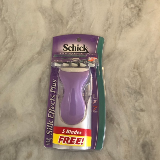 Schick Silk Effects Refillable Razor 1 Handle 7 Blades RARE Vintage ...