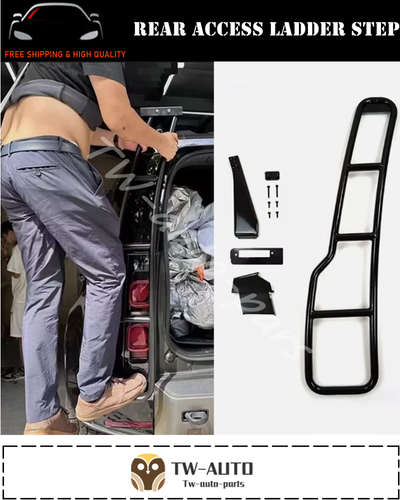 Fits for Land Rover Defender 90 110 2020+ Rear Door Access Ladder Step ...