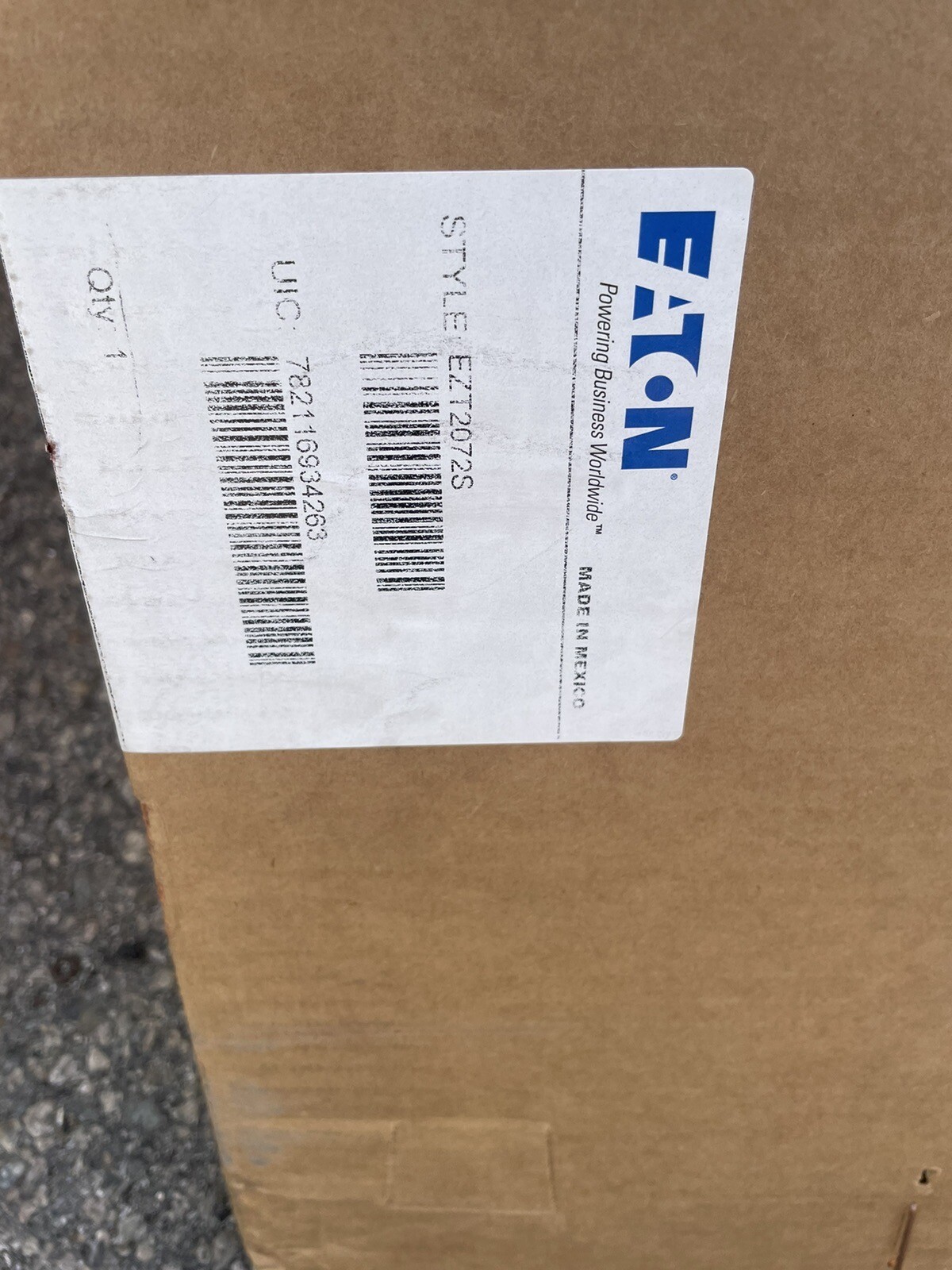 1-EATON PRL2X 400A 480/277V MAIN LUG PANELBOARD 42 SPACE 3P4W NEMA 1 ...