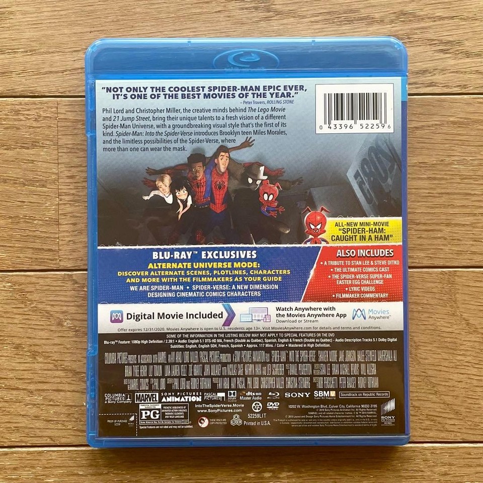 US SpiderMan SpiderVerse Japan KB | eBay UK