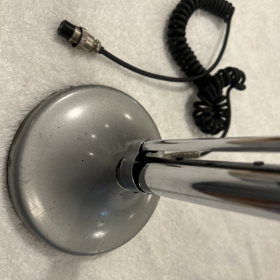 Vintage AstAtic Corp Model D-104 Microphone With T-UG8 Stand - Tested ...