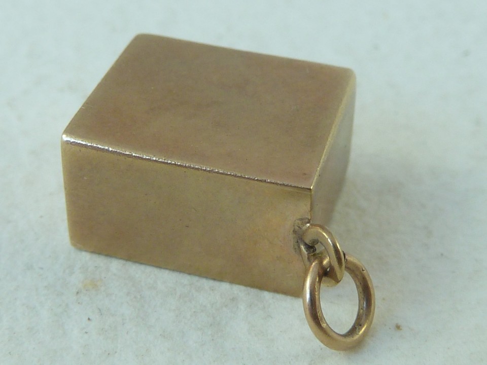 Ten Bob Shilling Note In Emergency Break Glass Lucky Charm Vintage 9ct ...