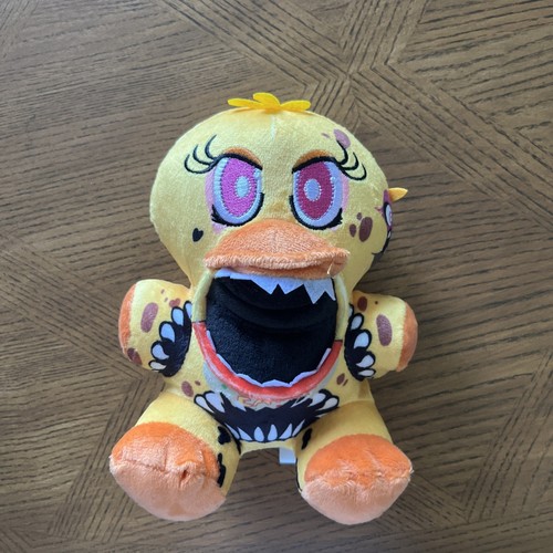 FNAF Five Nights at Freddy's Twisted Chica Chicken Doll Plush Toy Kids ...