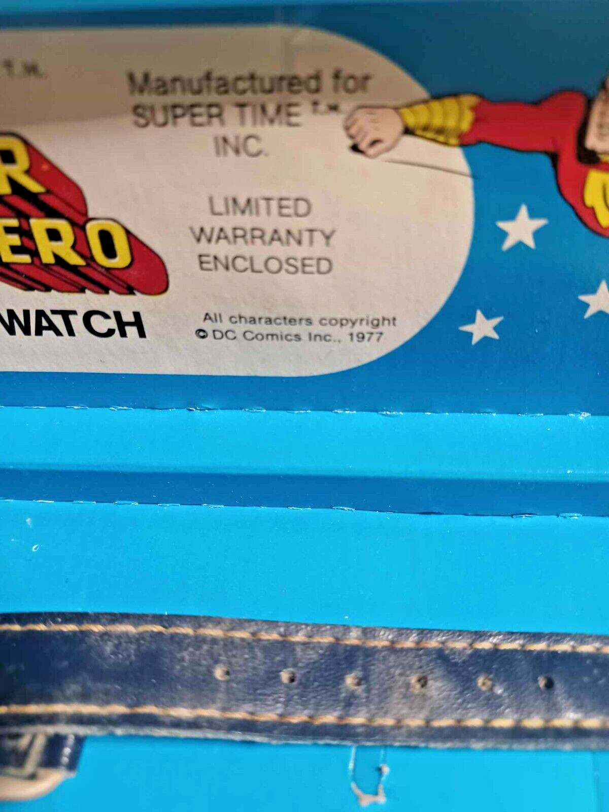 DABS 1977 Kid's Superman Vintage Watch - Gem