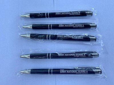 Ballpoint Metal Pen Business Pens ARMY NATIONAL GUARD (NEW BLACK) | eBay