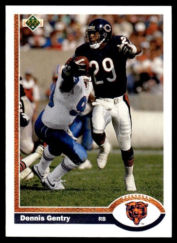 1991 Upper Deck Dennis Gentry Chicago Bears #227 | eBay