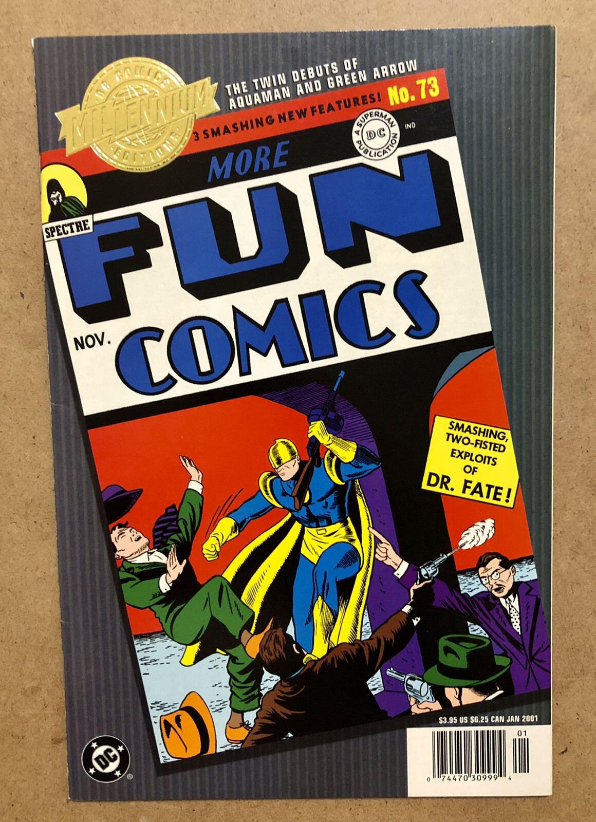 More Fun Comics 73 (2001) - Millennium Edition - 1st Aquaman and Green ...