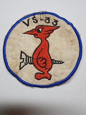 Patch - US Navy VS-33 SCREWBIRDS Sea Patrol Squadron 33 - Vietnam War ...