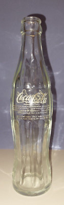 Coca Cola Greece Greek Glass Soda Bottle 9" Tall Rare And Hard to Find ...
