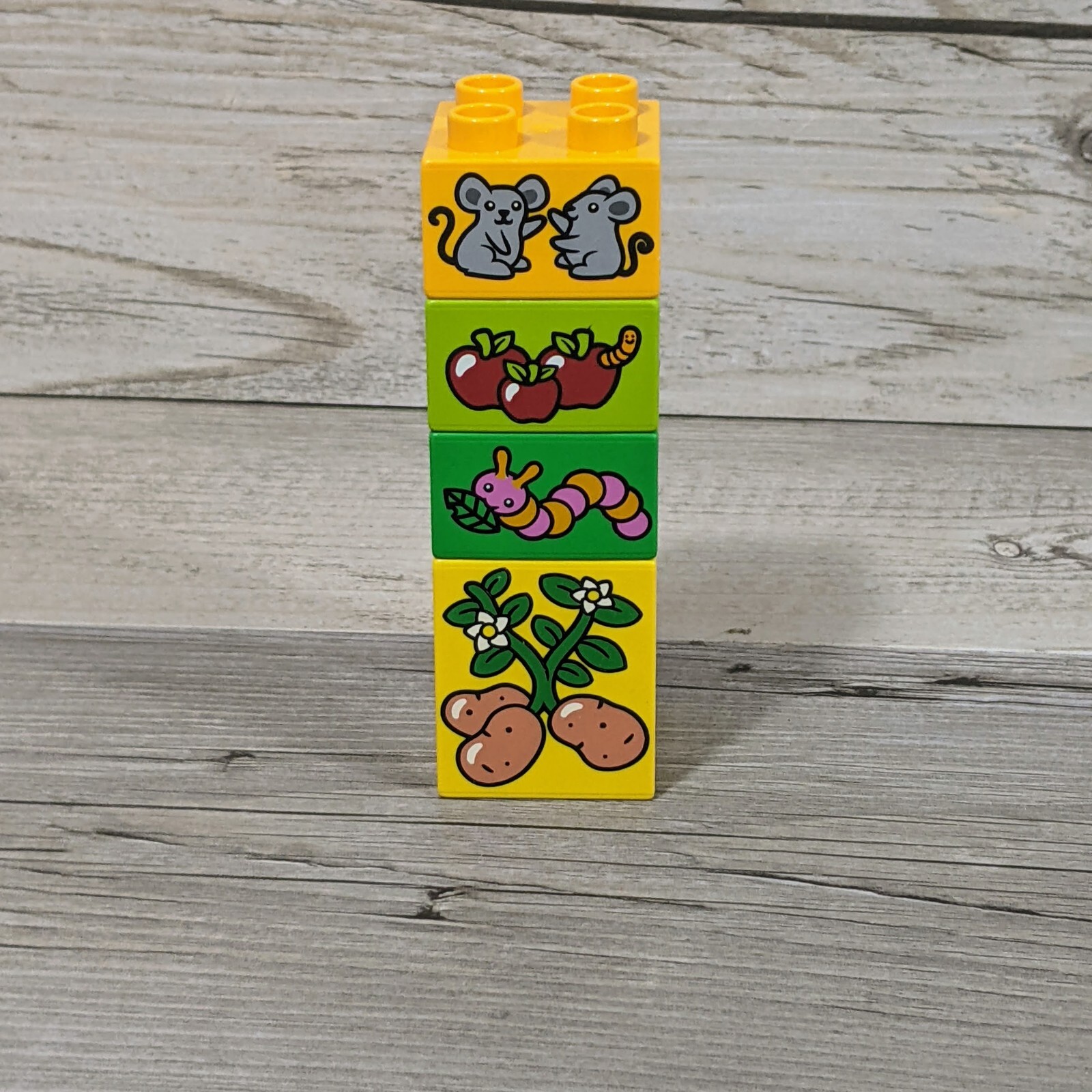 Lego Duplo Printed Blocks Lot of 4 | eBay