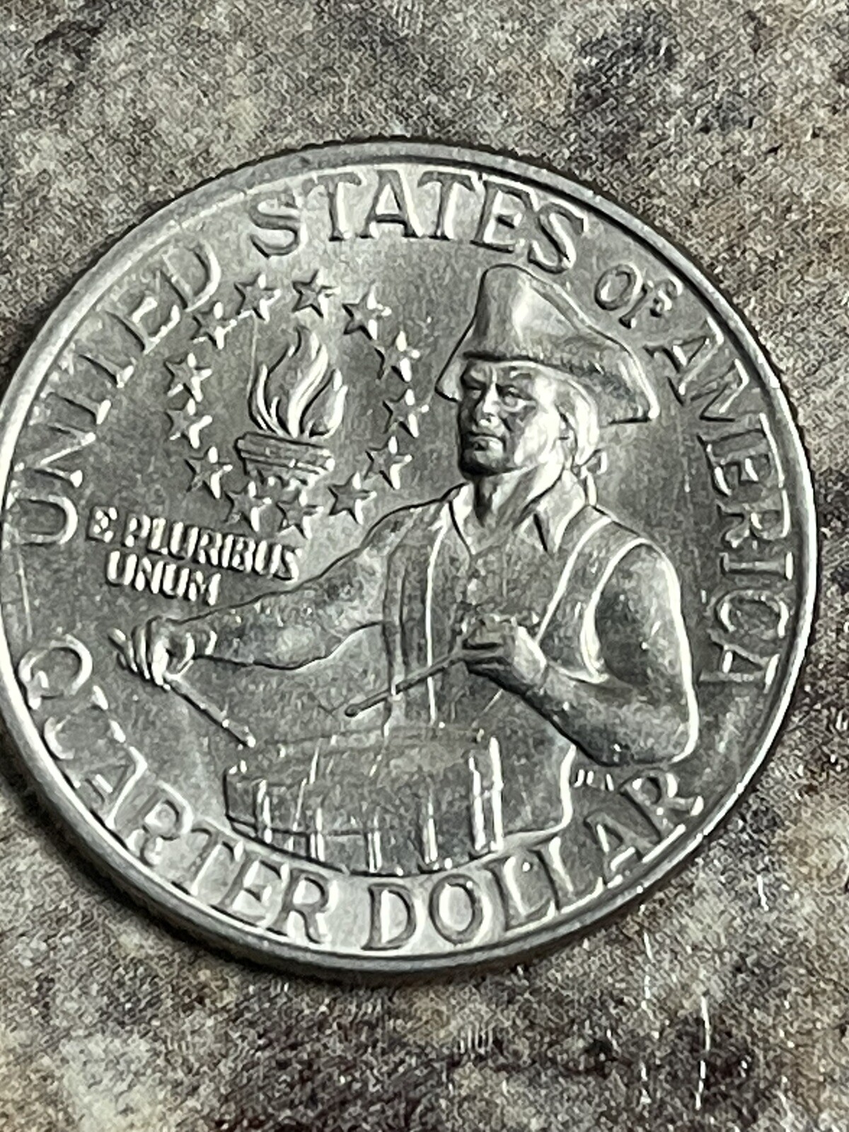 1776 - 1976 BICENTENNIAL QUARTER NO MINT MARK Error LOST DRUM LINES | eBay