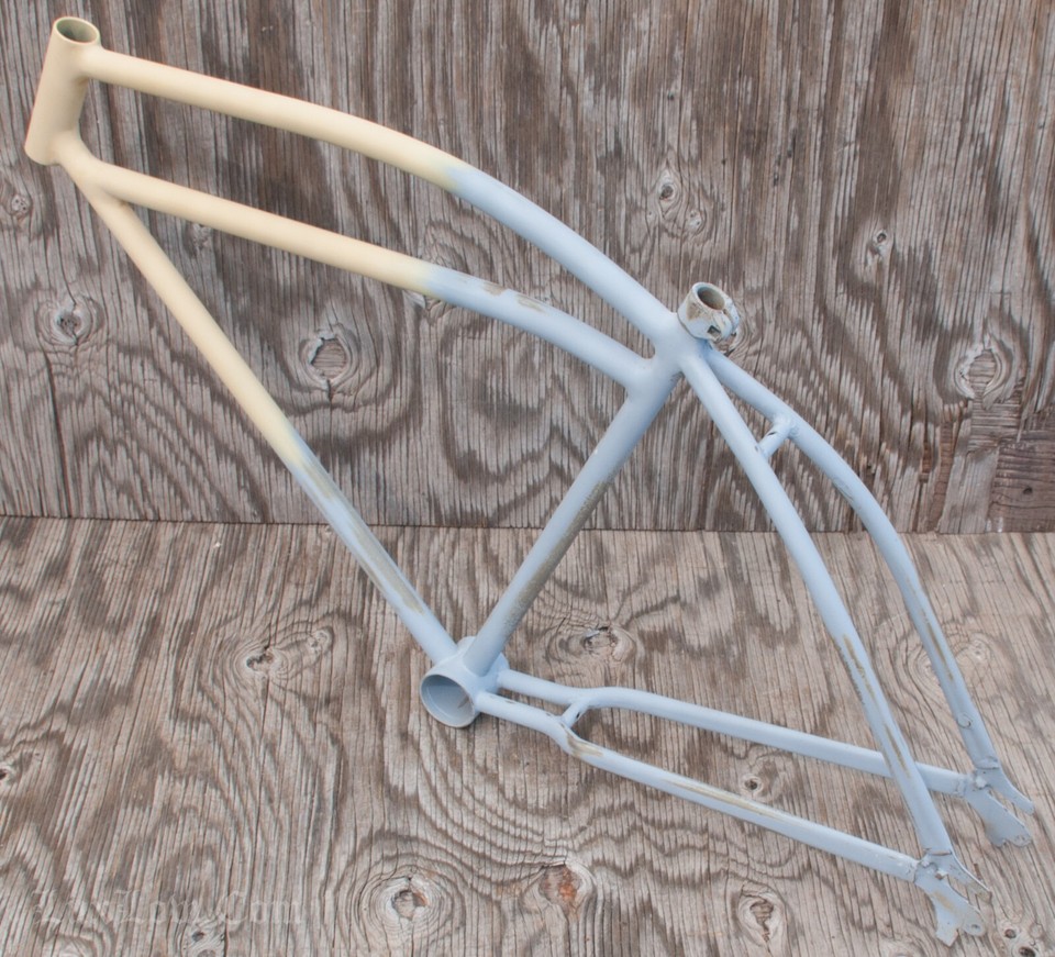 Vintage 26" CWC Hawthorne Bike FRAME Fat Tire Wheel Prewar Tank Cruiser ...