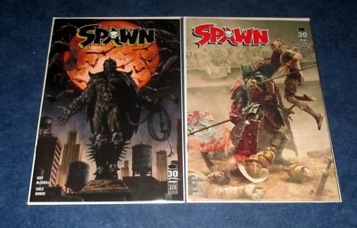 SPAWN #328 AB variant set 1st print Giangiordano Barends iMAGE 2022 NM ...