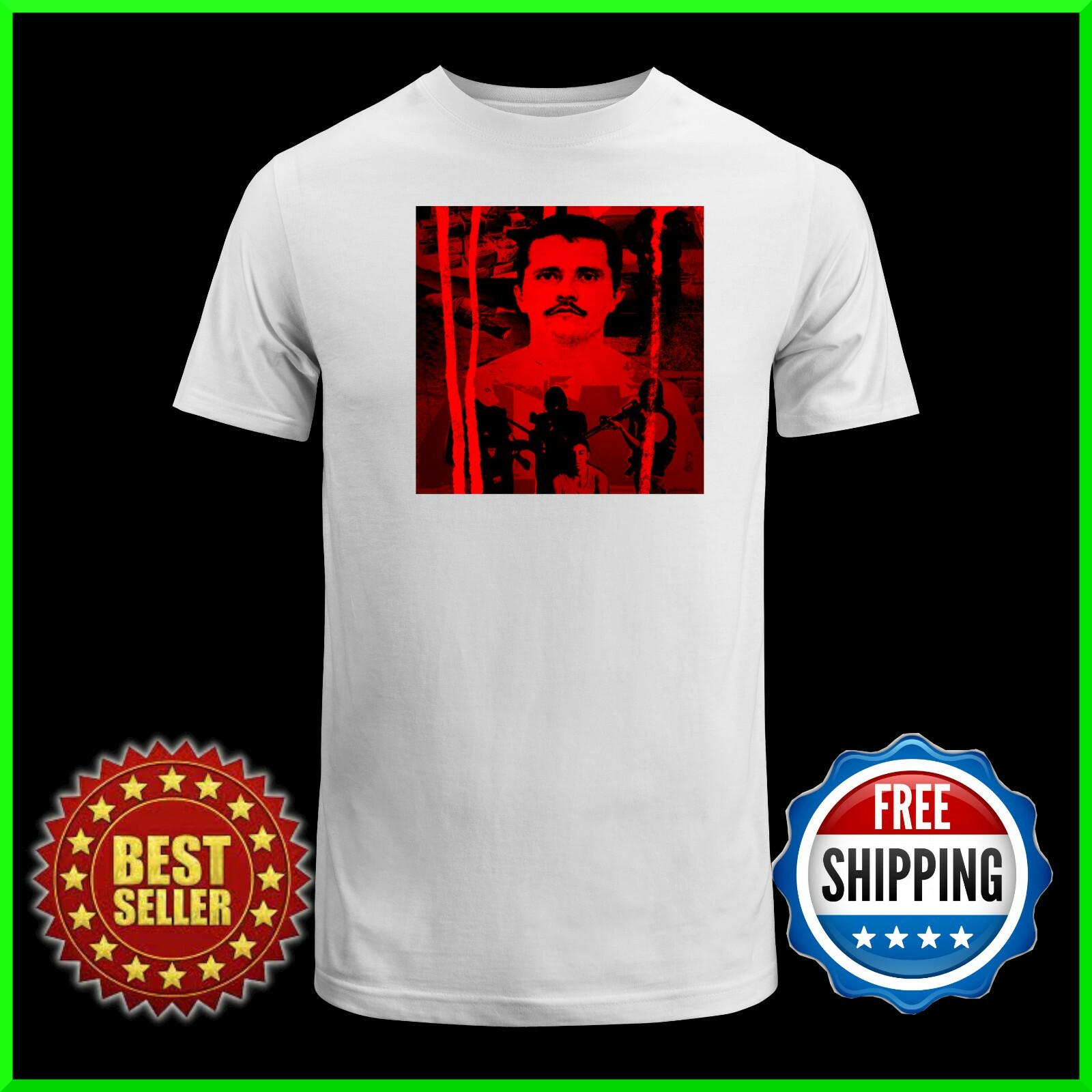 EL MENCHO SHIRT T SHIRT HOODIE CJNG JALISCO NUEVA GENERACION MEXICO ...