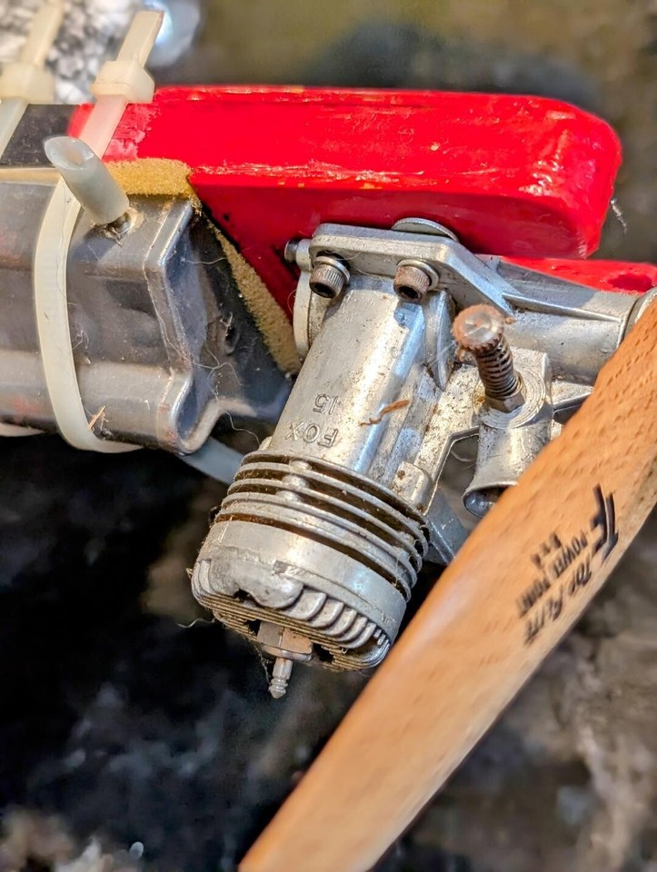 UKIE 15 CONTROL LINE AIRPLANE WITH FOX 15 ENGINE | eBay