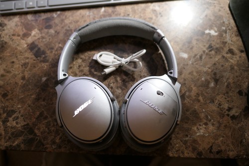 Bose QuietComfort 35 II Bluetooth Wireless Silver Headphones - NEW ...
