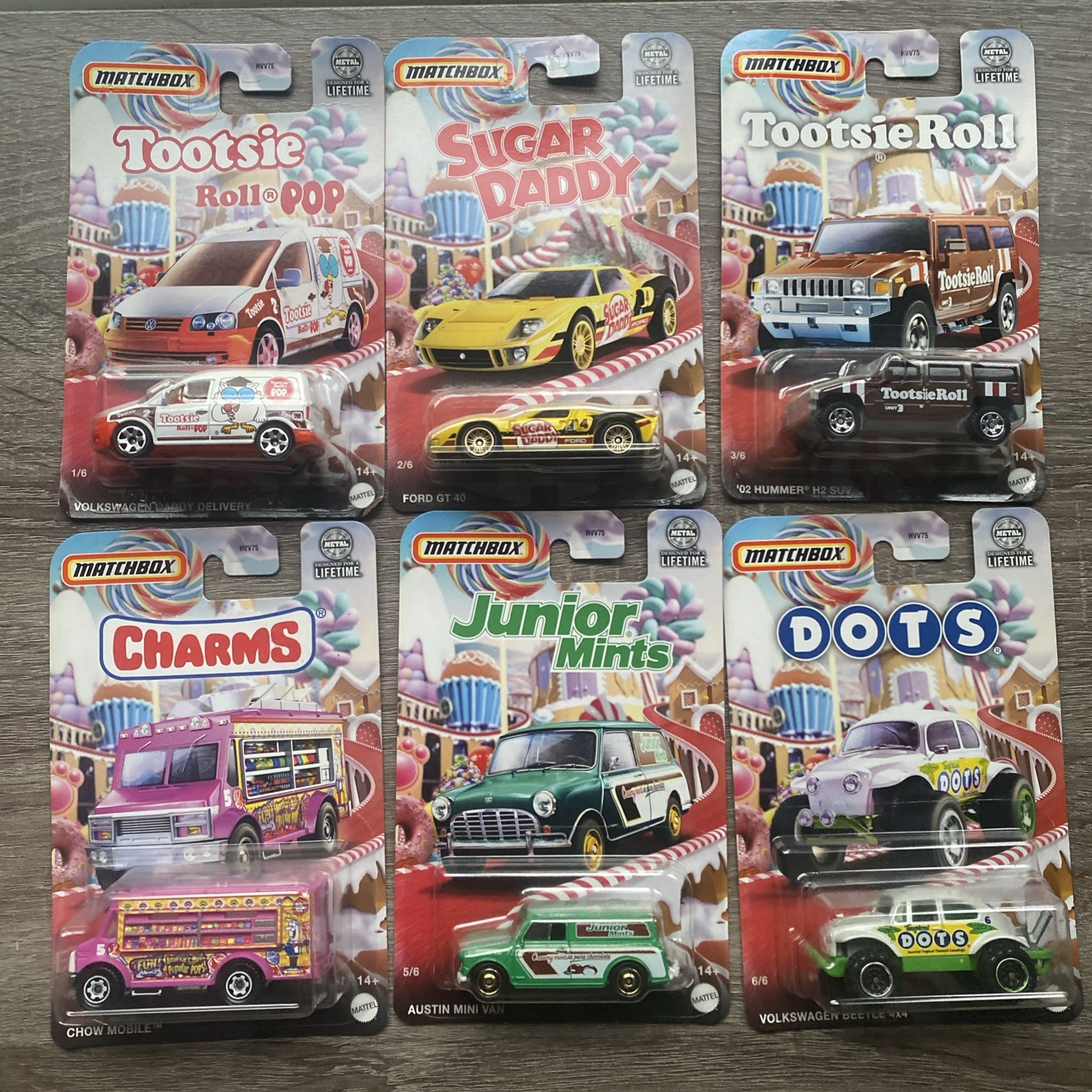 2024 Matchbox Candy Series Complete Set of 6 | eBay
