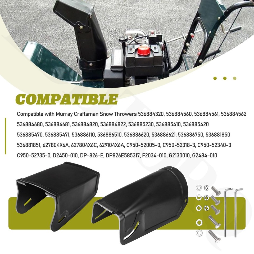 762222MA Chute Assembly Kit w/Worm Bracket & Chute Rotater Wormgear ...