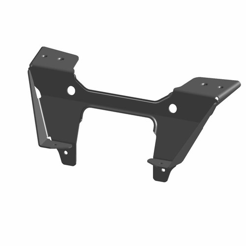 Polaris Radiator Mount Bracket, Lower, Medium Gloss Black 194722655287 ...
