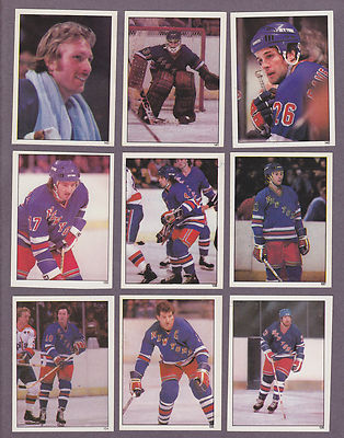 1982-83 O-Pee-Chee OPC Hockey Sticker Barry Beck #135 NY New York ...