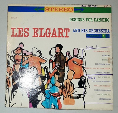 Les Elgart and His Orchestra - Designs For Dancing (33 RPM LP Record ...