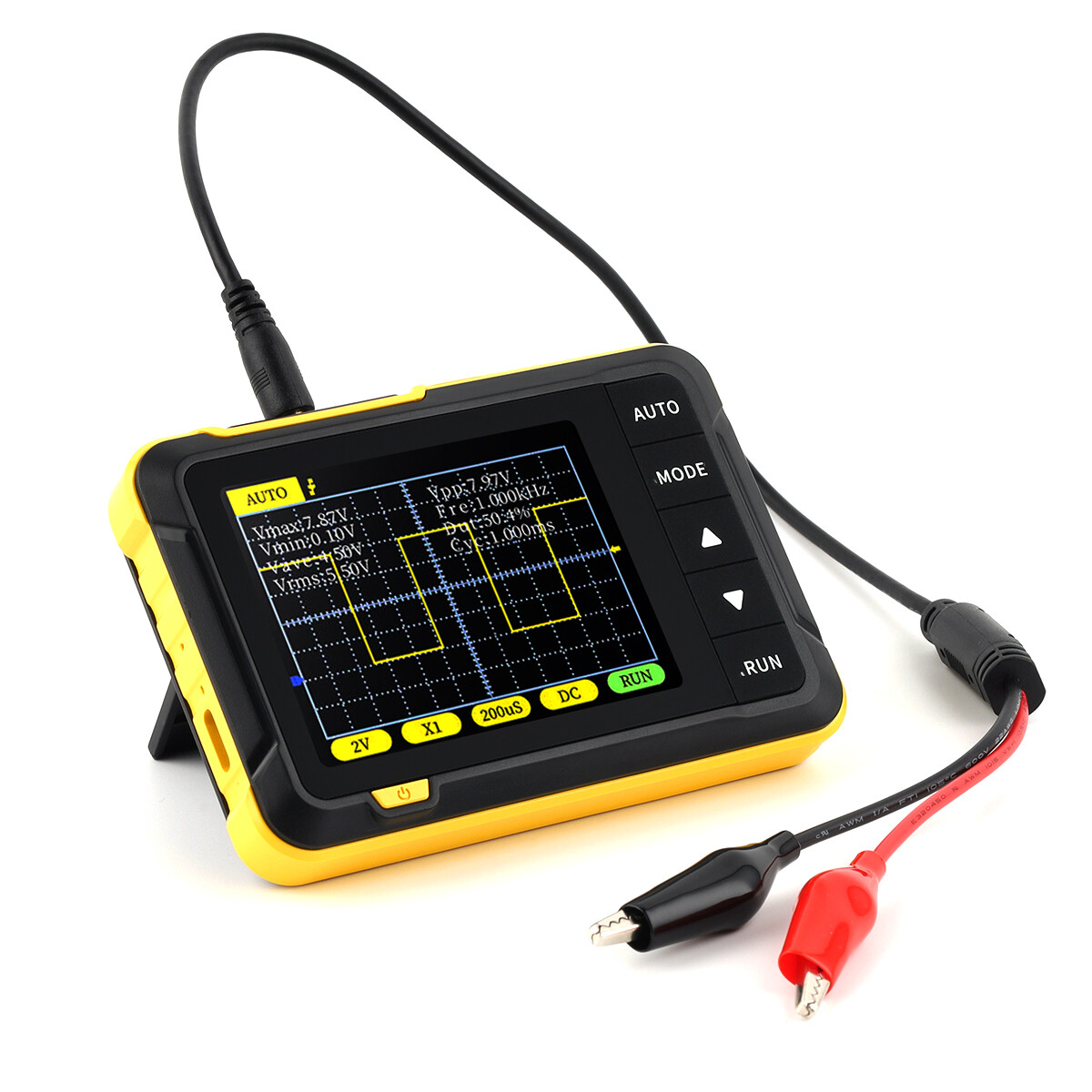FNIRSI DSO152 Handheld Small Oscilloscope Type C Portable Digital ...
