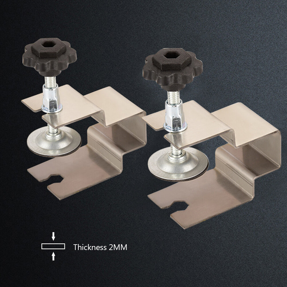 Drawer Front Fixer 64mm/54mm/73mm G-shaped Clips for Woodworking (1pcs ...