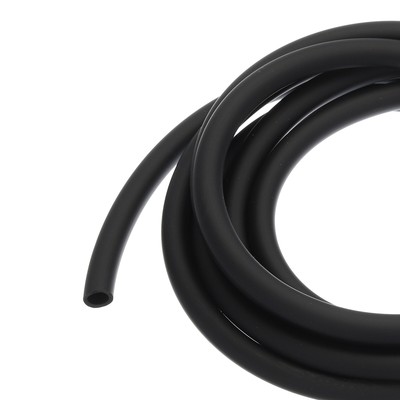PVC Petrol Fuel Line Hose 3/16" x 5/16" 6.6ft Black for Chainsaws Lawn ...