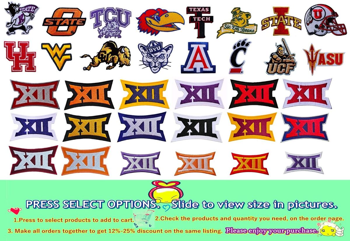 Big 12 Team Logos