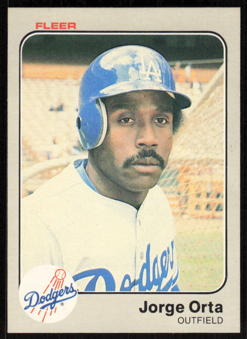 1983+Fleer+-+%23215+Jorge+Orta for sale online | eBay