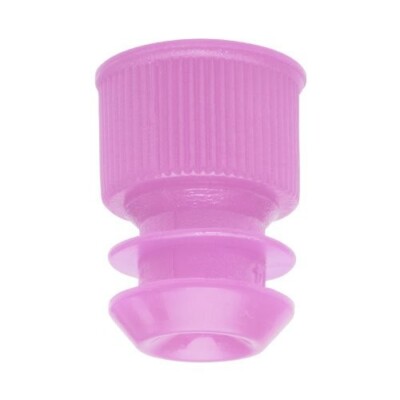 Test Tube Cap, Flange Type, 12mm, Mauve, Karter Scientific 207S3 (Pack ...