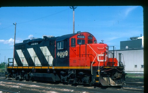 CNR 4009 GP-9, Montreal, PQ, 06/86; Kodachrome Original | eBay