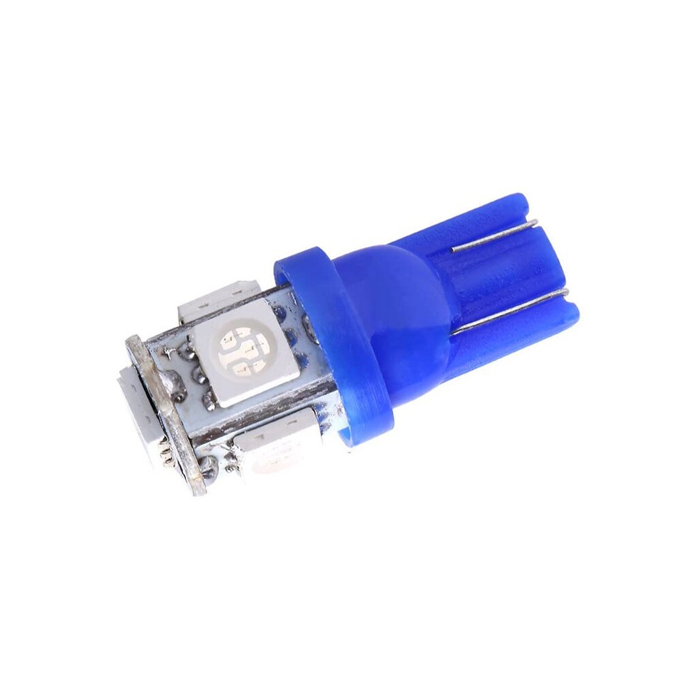 15 Pcs T10 LED W2W 5SMD Car Wedge Tail Parking Plate Light Bulb 12V ...