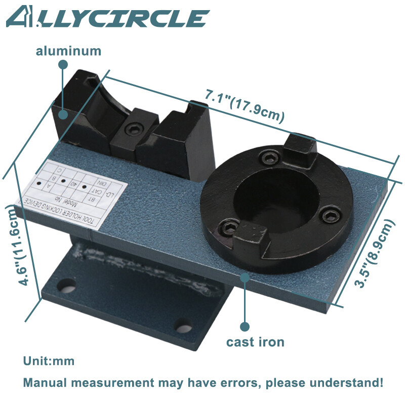 Universal CAT40 CNC Tighten Fixture CAT40 Tool Holder Bracket multi ...