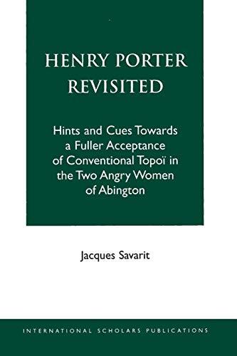 HENRY PORTER REVISITED PB 9781573092227| eBay