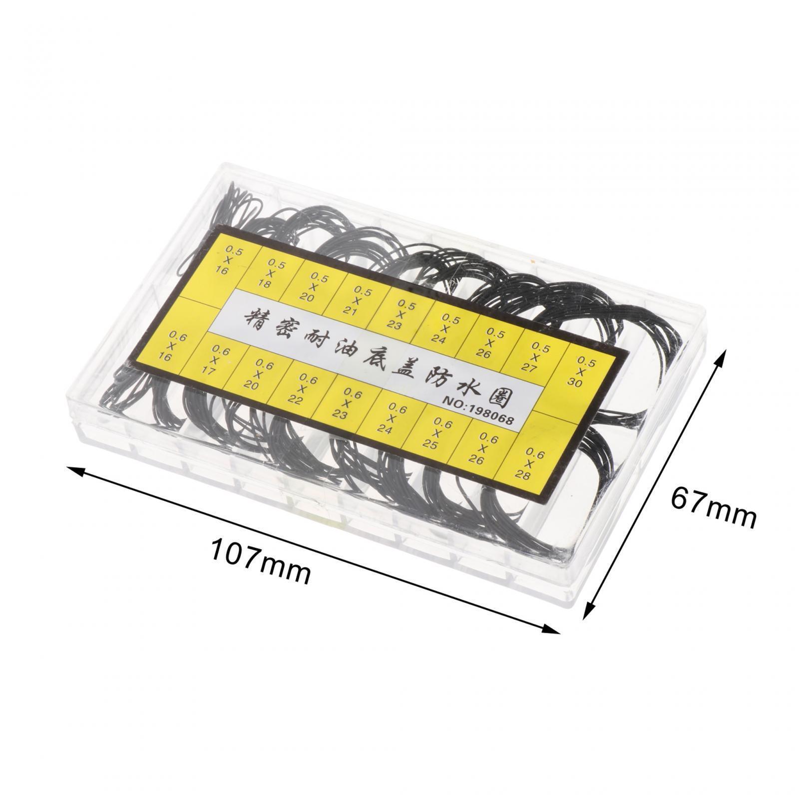 180x Watch Back Gasket Professional Waterproof Rubber Gasket for Watch ...