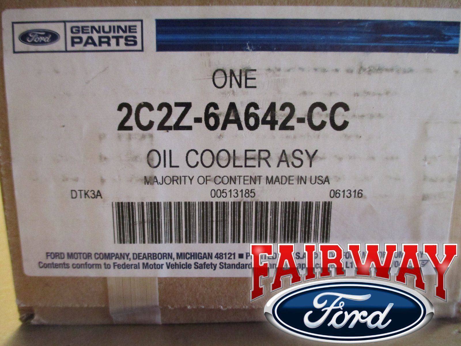 03 - 14 Econoline OEM Ford 4.6L & 5.4L Oil Cooler Filter Adapter 2C2Z ...
