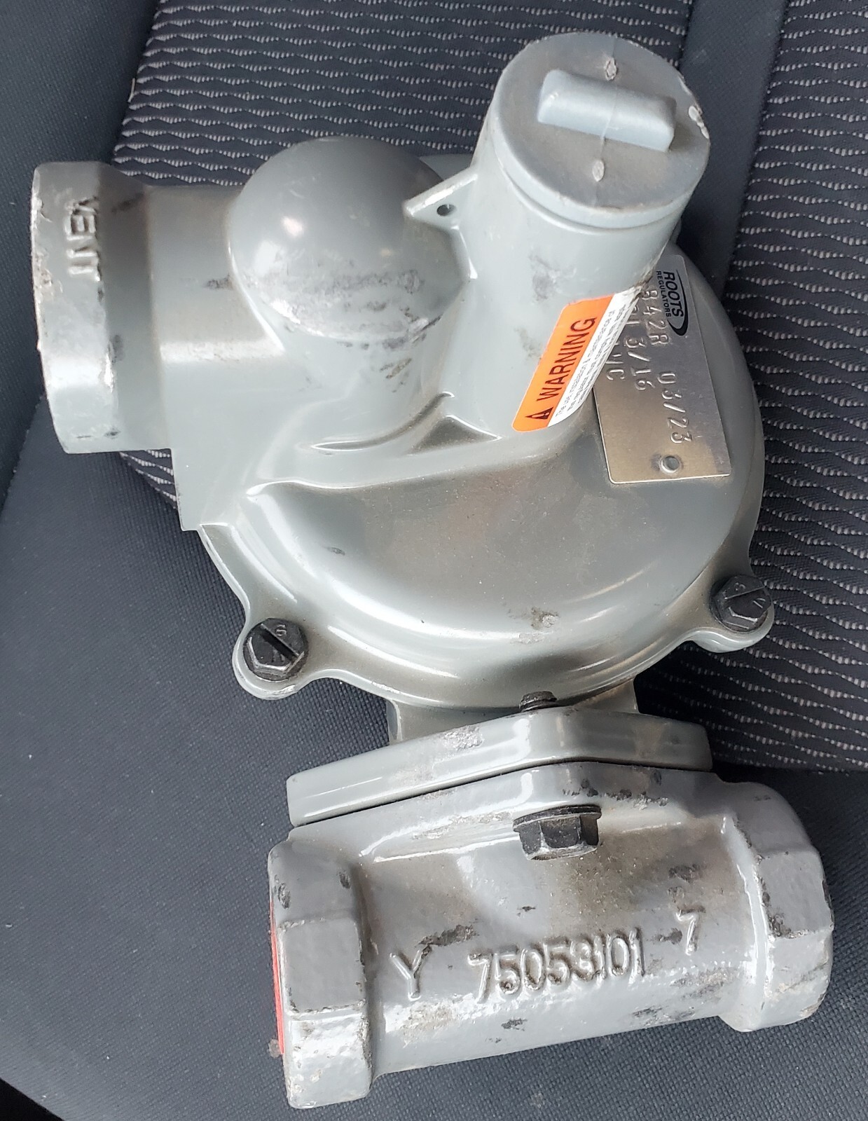 Roots Regulators B42R Pressure Reducing Natural Gas Regulator | eBay