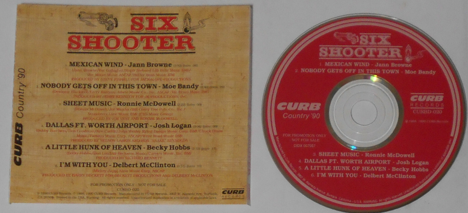 Jann Browne, Moe Bandy, Ronnie McDowell, Josh Logan, Becky Hobbs - U.S ...