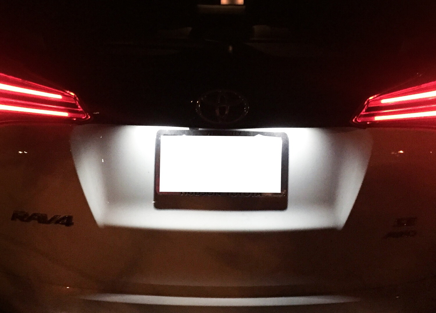 OE-Fit 3W Full White LED License Plate Light Kit For 2006-12 Toyota ...