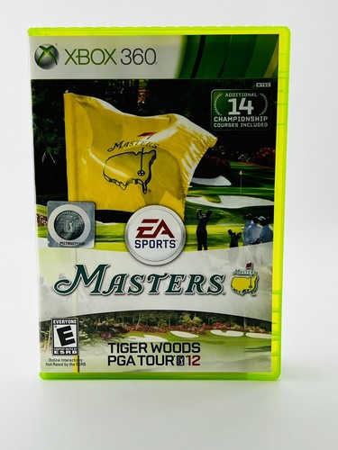 Tiger Woods PGA Tour 12 The Masters Microsoft Xbox 360 Complete Game ...