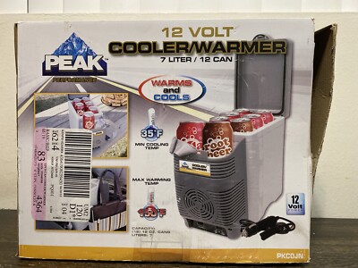 Peak 12 Volt Vehicle Lighter Power Cooler / Warmer Travel 7 Liters 12 ...