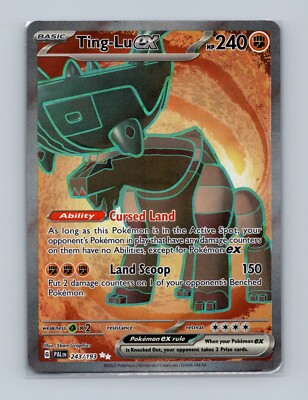Ting-Lu ex 243/193 - Pokemon TCG Paldea Evolved (2023) - NM - Full Art ...