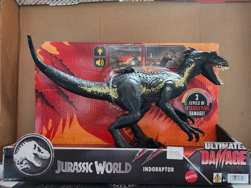 Jurassic World Chaos Theory Ultimate Damage Indoraptor New! | eBay