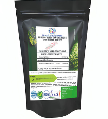 Inulin Prebiotic Fiber Natural Fructo-Oligosaccharides (FOS) Powder | eBay