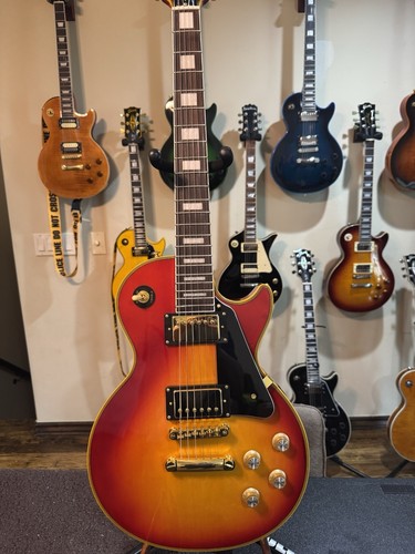 Chibson Custom LP 2H Yellow Binding Yellow Logo Electric Guitar | eBay